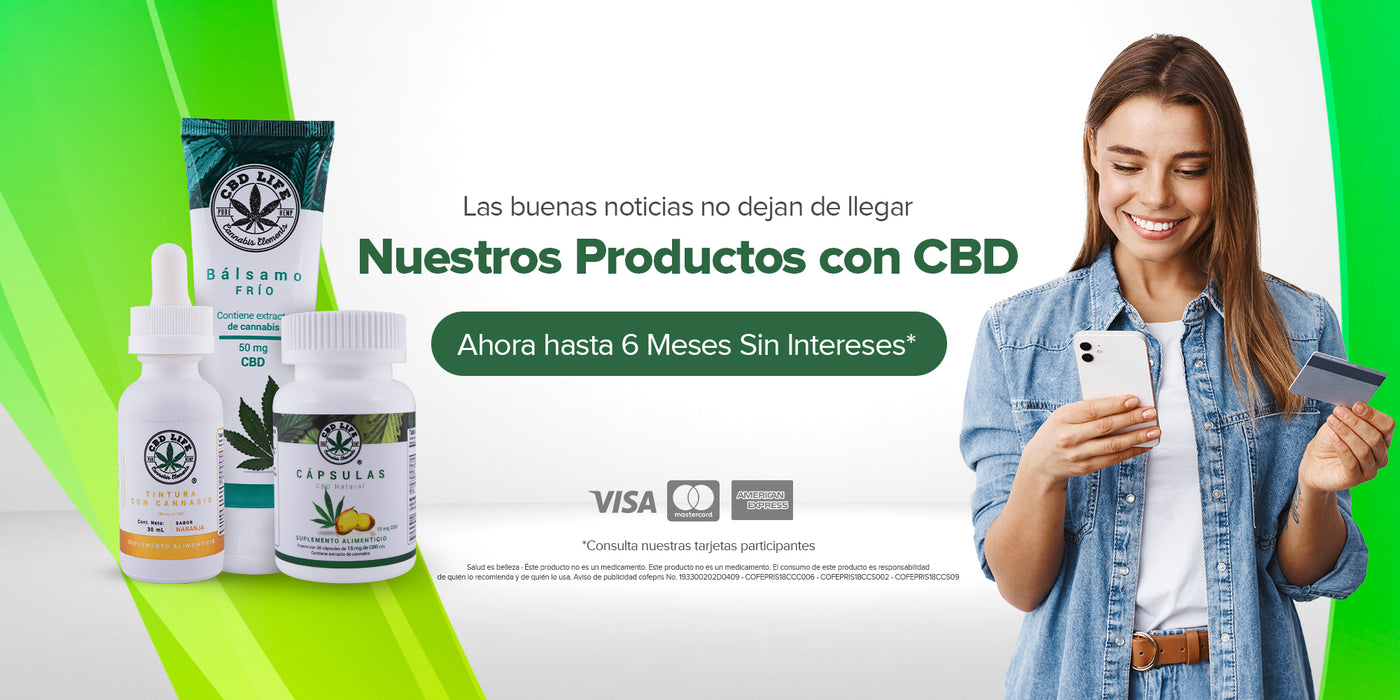 CBD Life | La empresa líder de productos con cannabis en México.