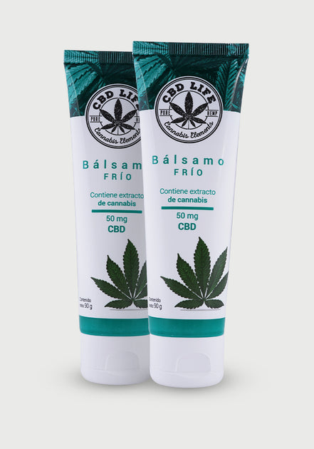 2 Pack Bálsamos Frío - CBD Life